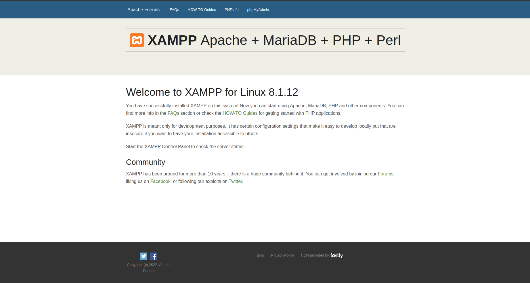 Como Instalar O Xampp No Linux Ubuntu Wildarte 1710